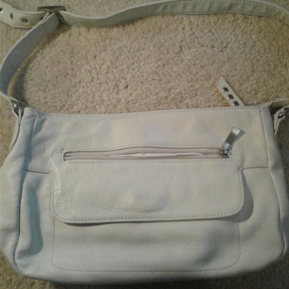 Stone & Co. | Bags | Stone Co Authentic Cream Soft Leather Purse Hobo ...
